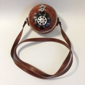 Hand Crafted | Bags | Unique Gourd Purse Handmade Evening Shoulder Bag ...